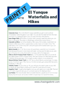 The Best El Yunque Waterfalls and Hikes: Everything you Need to Know to ...