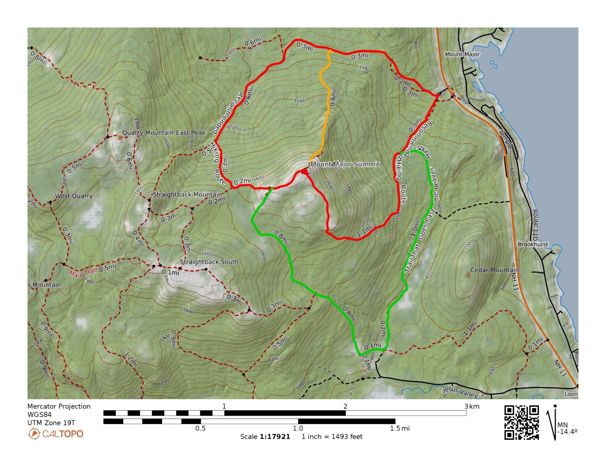 A Complete Guide to the Mount Major Trails and Hike - Chasing ADVNTR