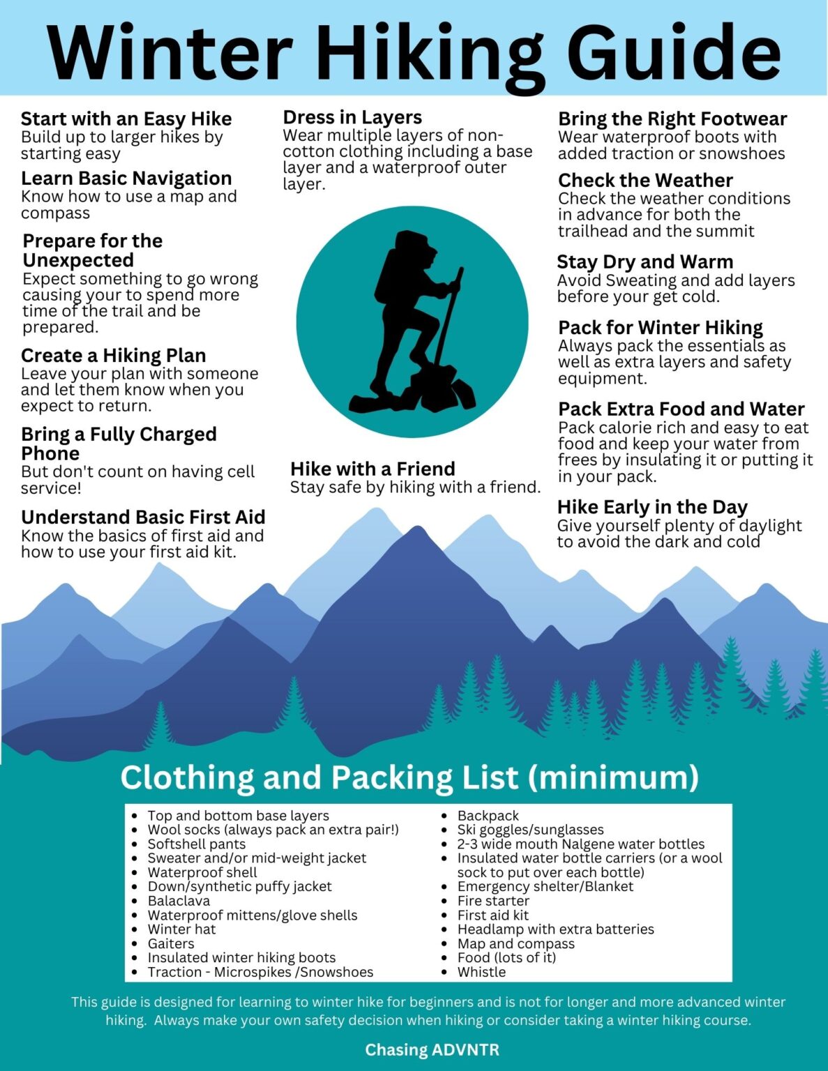 The Essential Guide to Winter Hiking for Beginners: 15 Things you Need ...