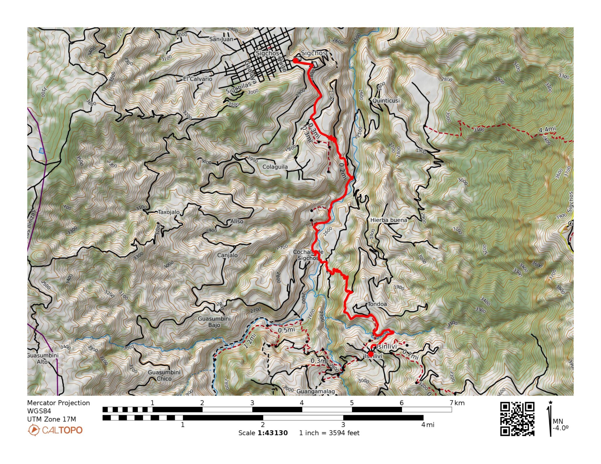 Quilotoa Loop Map and Hiking Tips: How to Plan This Epic 3-Day Trek in ...