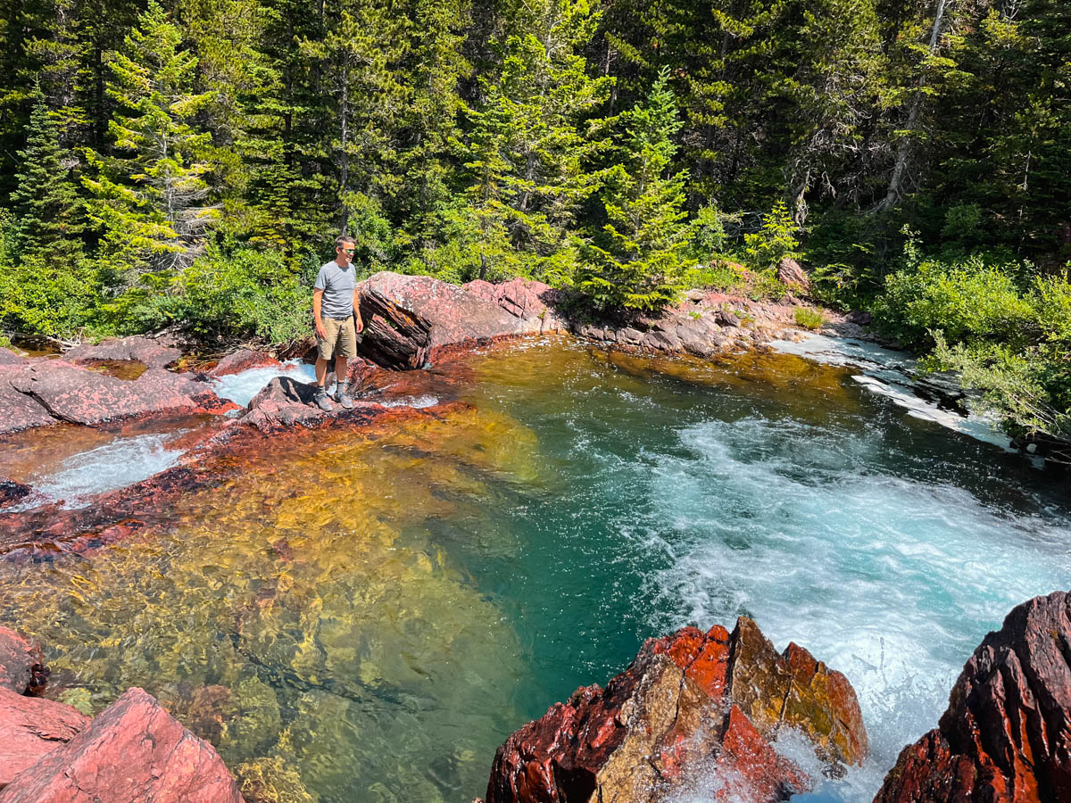 5 Things you Need to Know about Hiking to Red Rock Falls Glacier ...