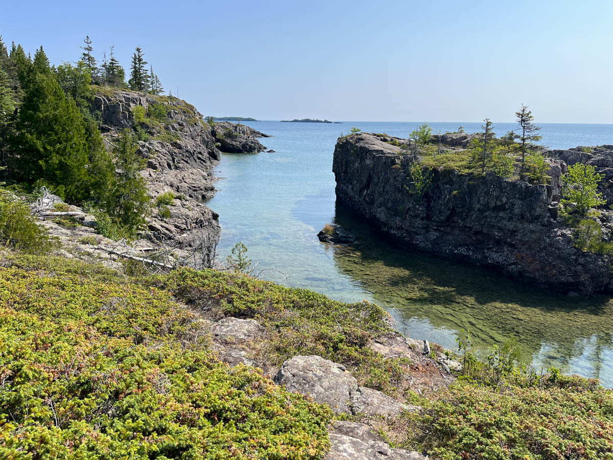 How to Hike the Stoll Trail to Scoville Point, Isle Royale - Chasing ADVNTR