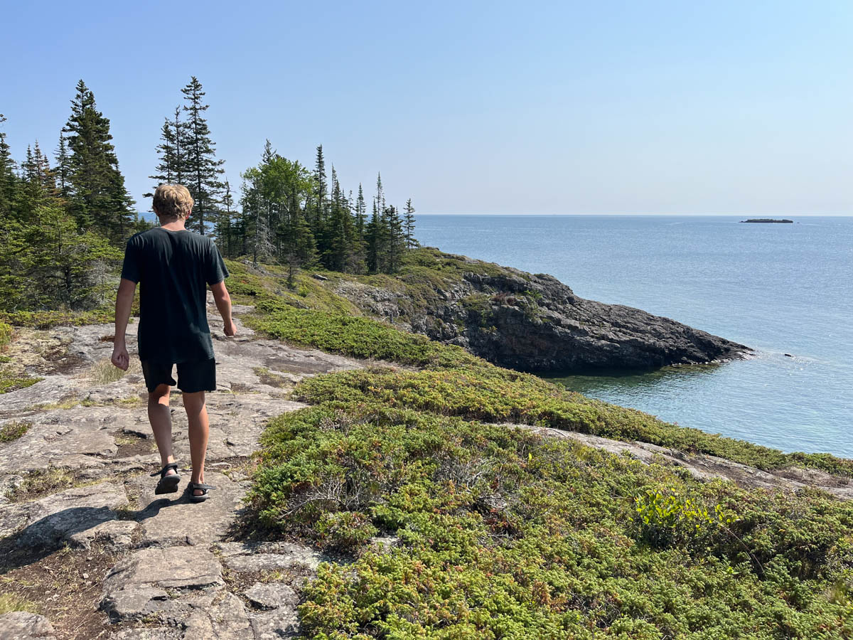 How to Hike the Stoll Trail to Scoville Point, Isle Royale - Chasing ADVNTR