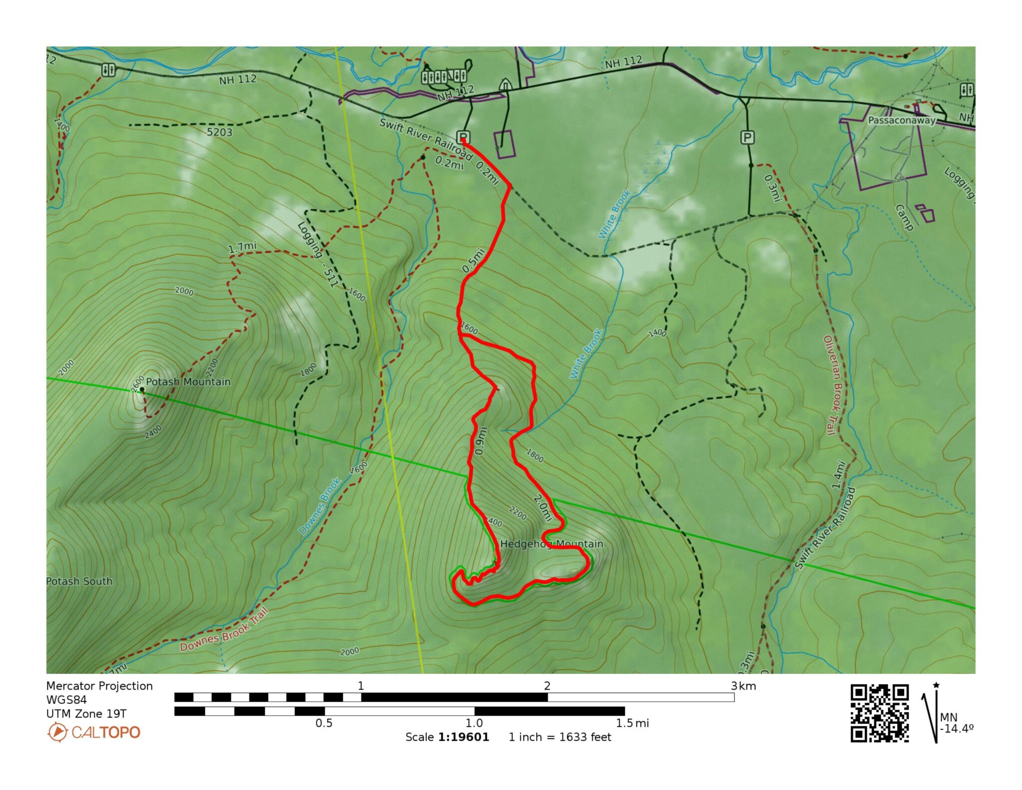 How to Hike Hedgehog Mountain NH - Chasing ADVNTR