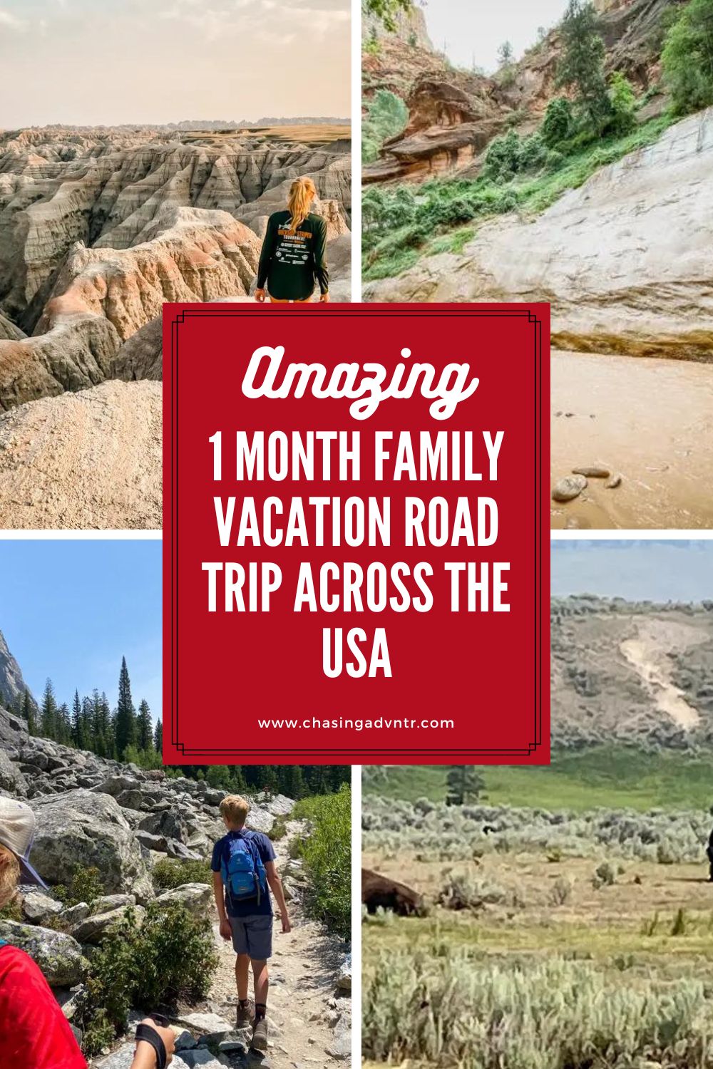 Amazing 1 Month Family Vacation Road Trip Across the USA with Kids ...