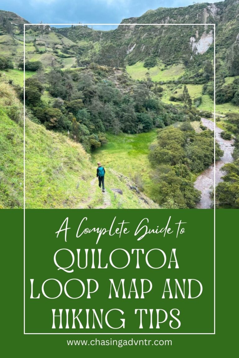 Quilotoa Loop Map and Hiking Tips: How to Plan This Epic 3-Day Trek in ...