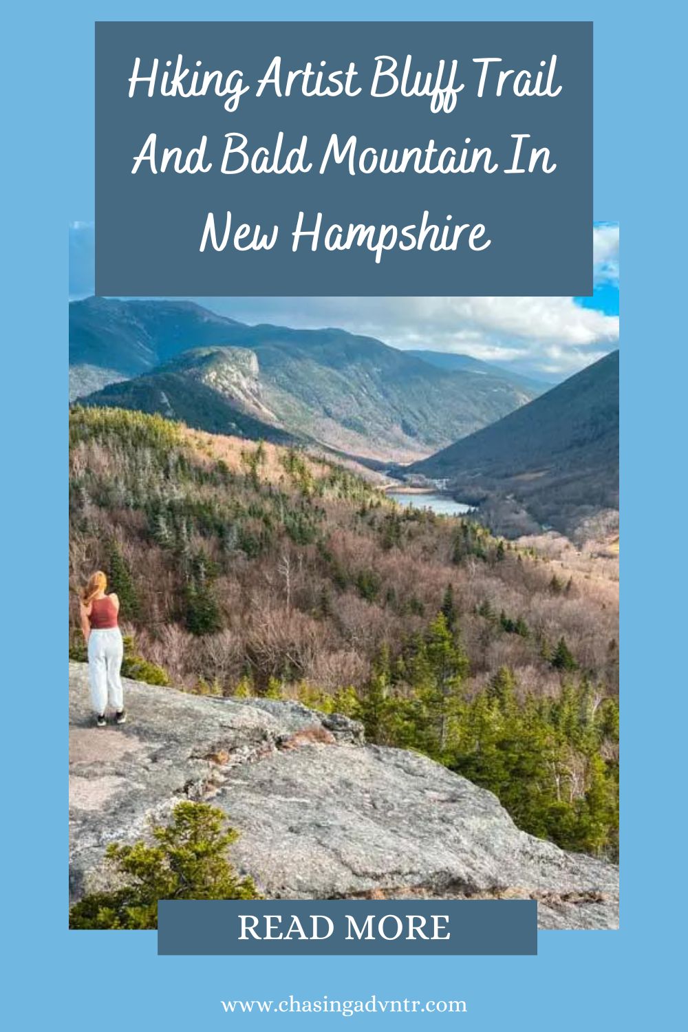 Hiking Artist Bluff Trail And Bald Mountain In New Hampshire - Chasing ...