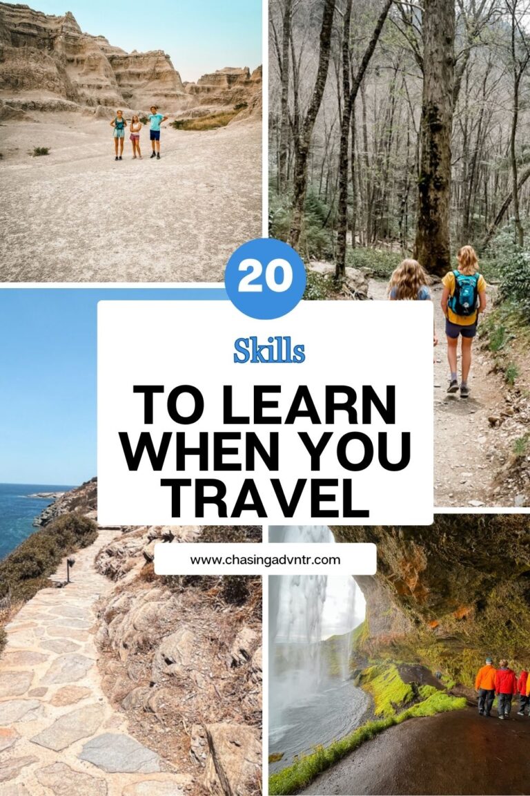 20 Amazing Skills to Learn When you Travel - Chasing ADVNTR